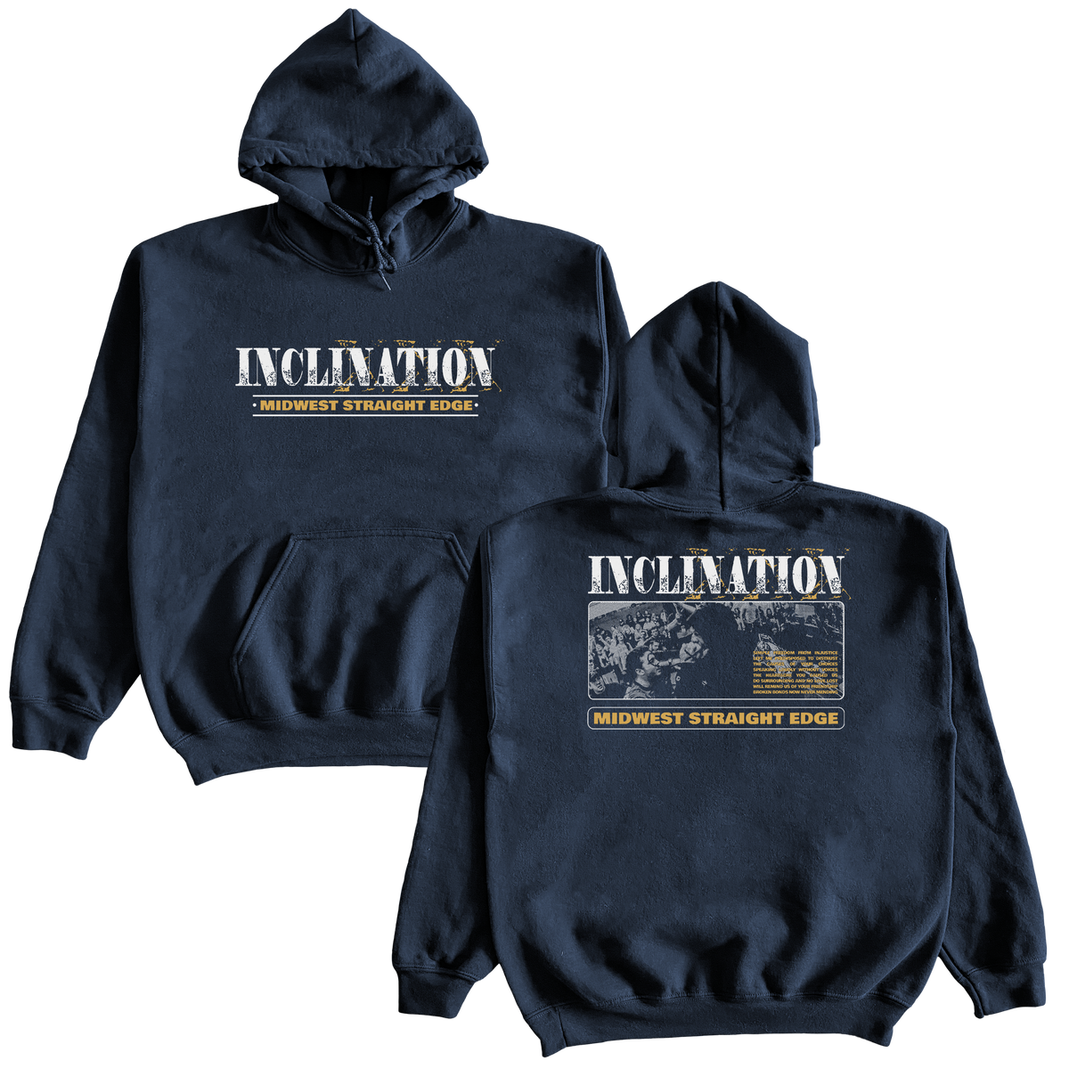 Inclination "Midwest XXX" Hoodie – Brass City Merch